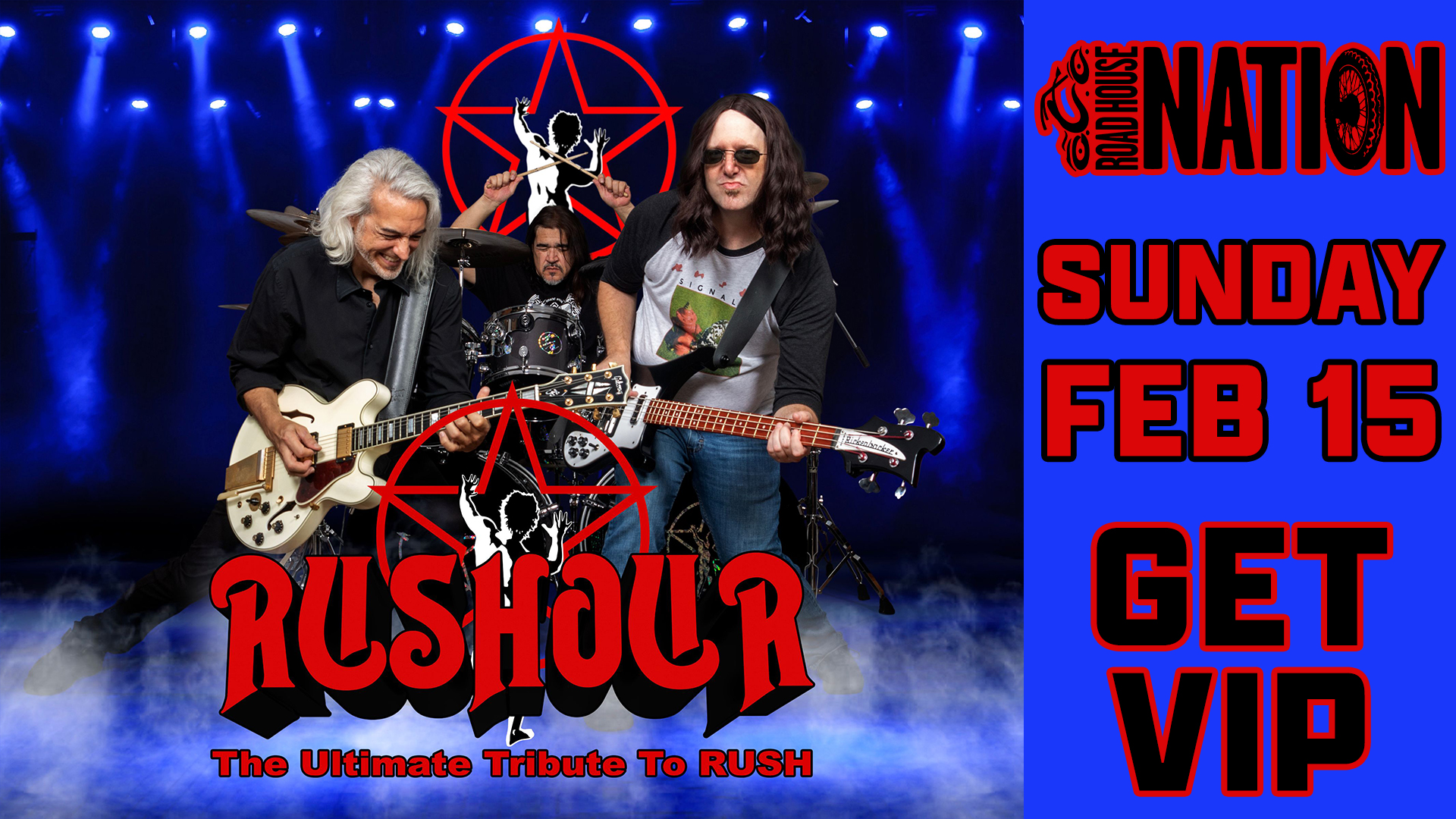 Road House Nation Presents: Rushour- The Ultimate Tribute to Rush | OCC Roadhouse
